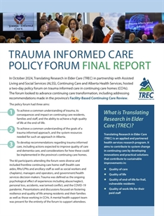 Trauma Informed Care - TREC